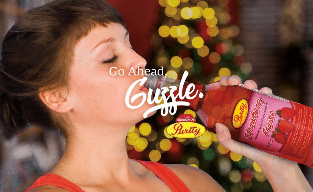 It’s the Season of Purity, Go Ahead, Guzzle. - Purity Factories